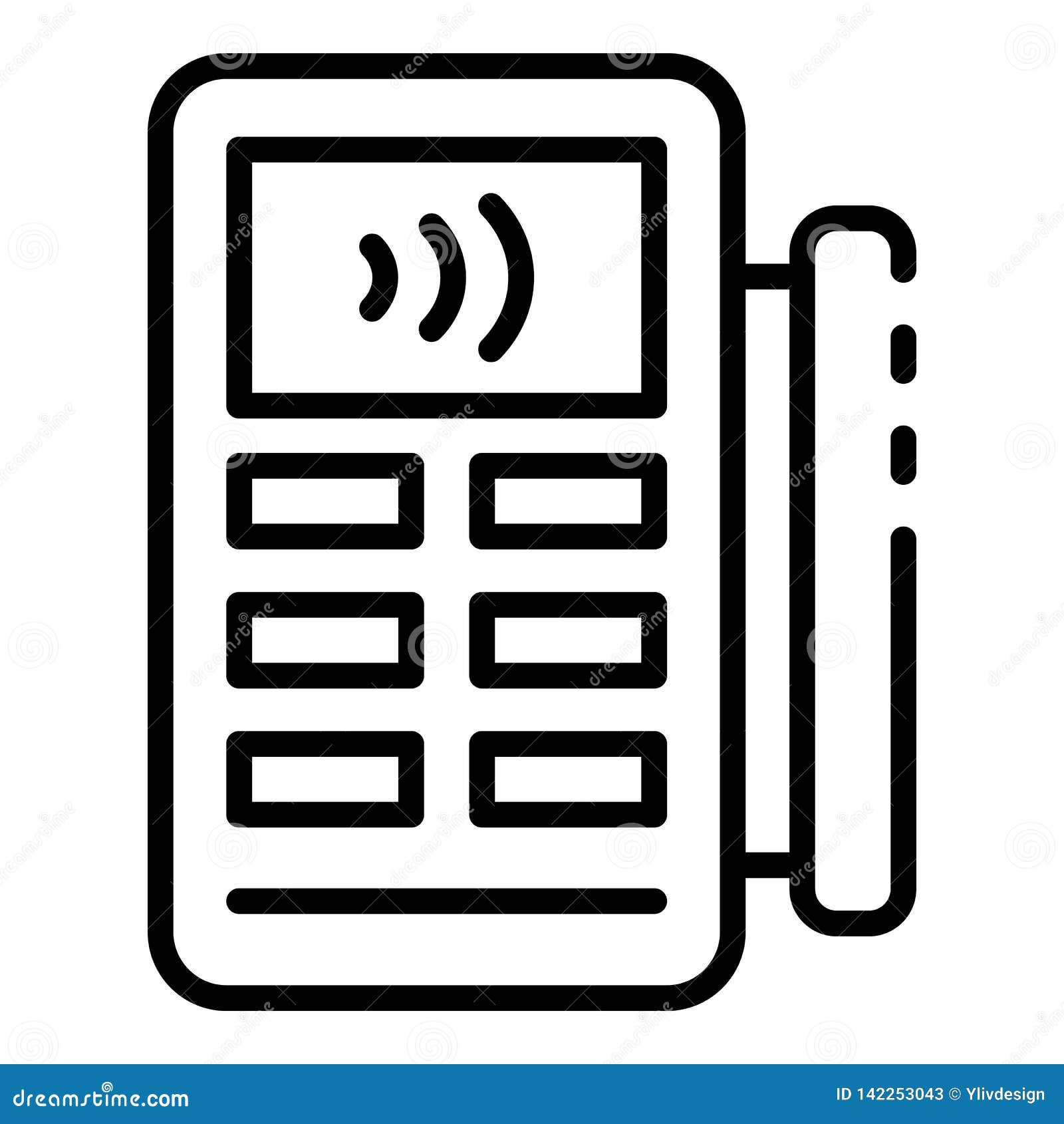 Nfc Payment Terminal Icon, Outline Style Stock Vector - Illustration of ... Nfc Payment Terminal Icon, Outline Style Stock Vector - Illustration of ...