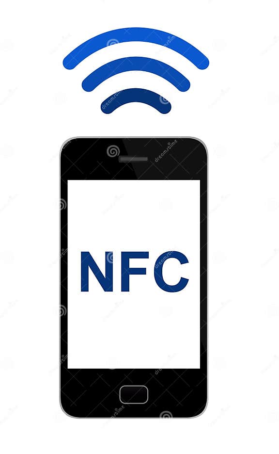 NFC smartphone editorial stock image. Illustration of payment - 27078194