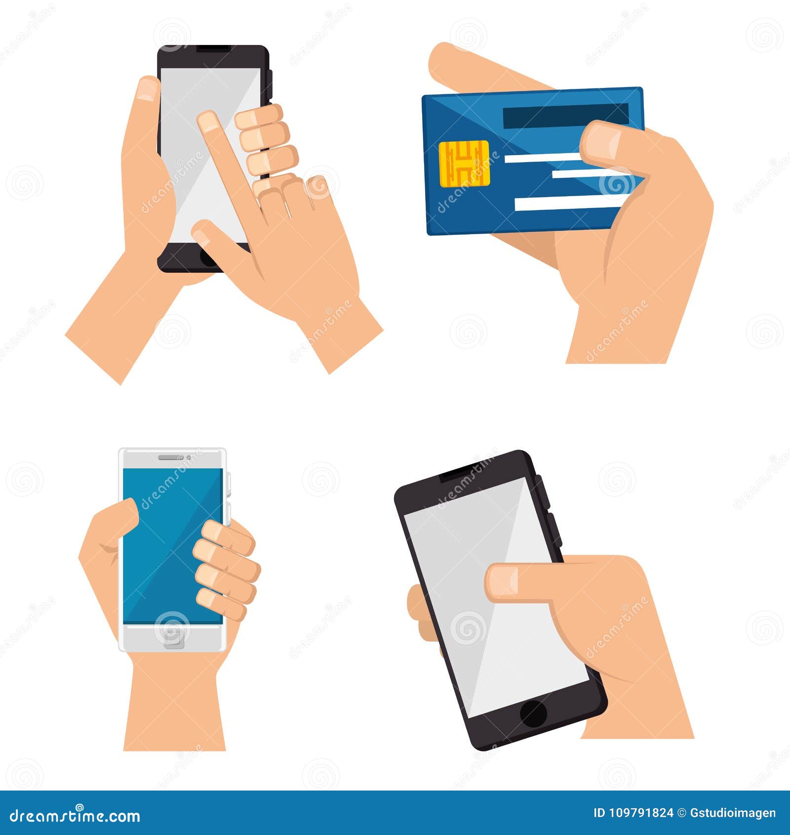 Nfc Technology Concept Design Stock Vector - Illustration of digital ...