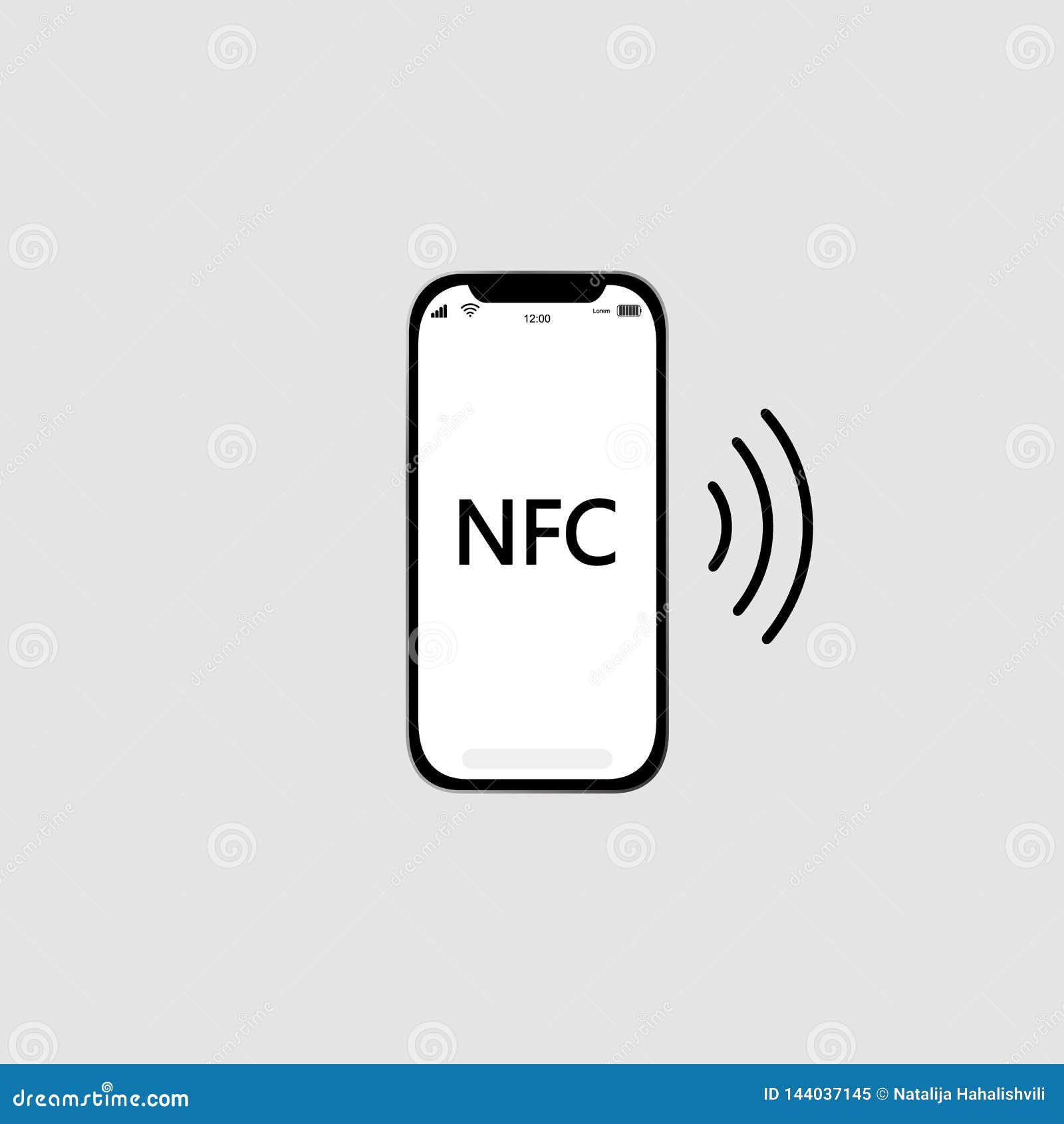 Nfc Vector Icon, Smart Payment Symbol. Simple, Flat Design Editorial ... Nfc Vector Icon, Smart Payment Symbol. Simple, Flat Design Editorial ...