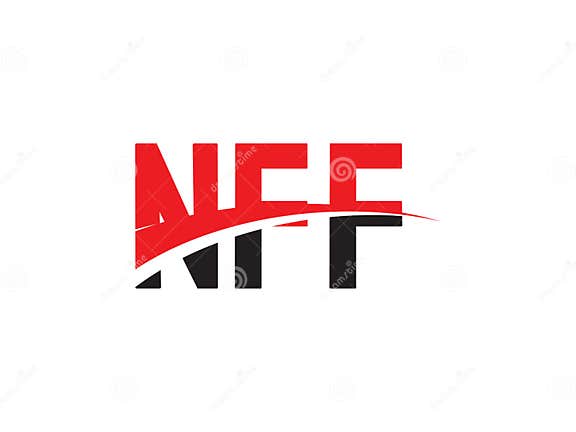 NFF Letter Initial Logo Design Vector Illustration Stock Vector ...
