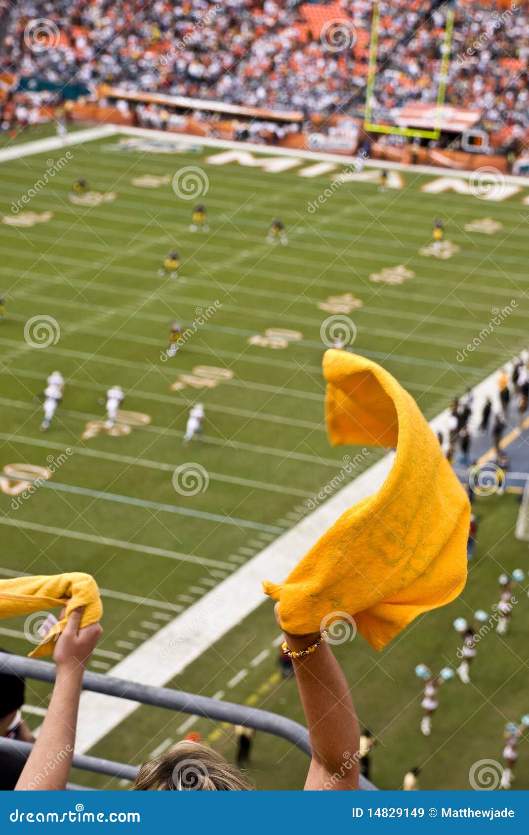 NFL Football Game Kickoff stock image. Image of sports - 14829149