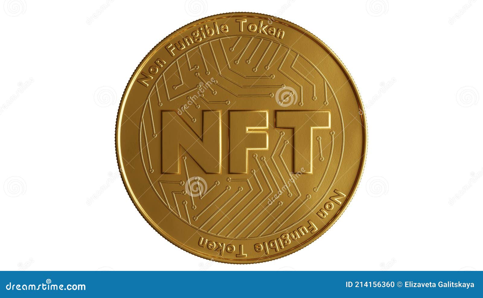 Nft - Non Fungible Token Concept. 3d Render - Coin with Inscription NFT ... Nft - Non Fungible Token Concept. 3d Render - Coin with Inscription NFT ...