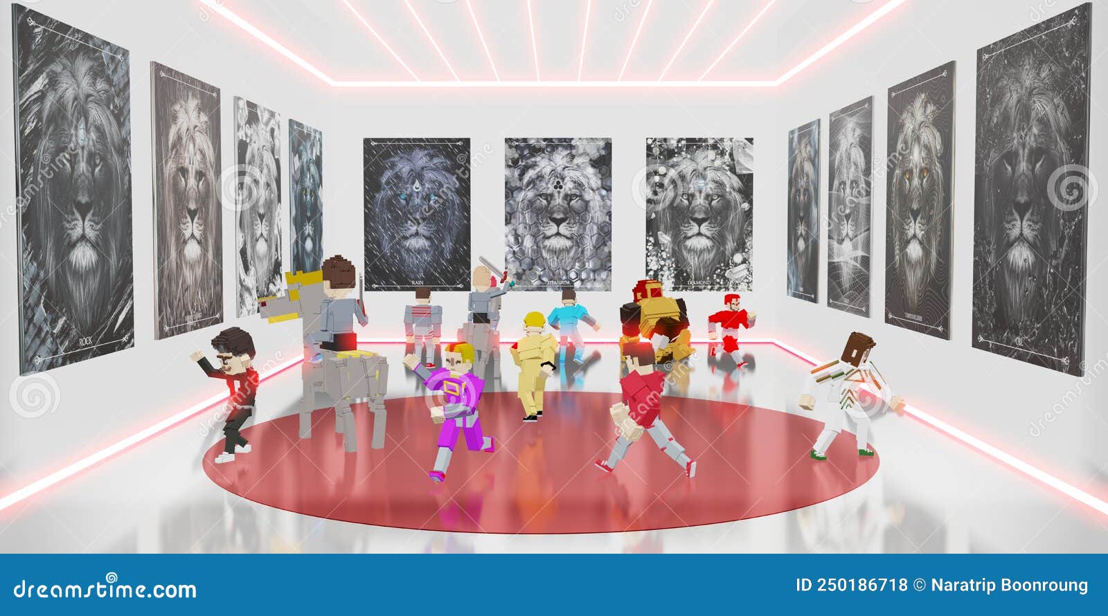 Avatars In Metaverse Online Store Merchandising In Metaverse Via VR ...