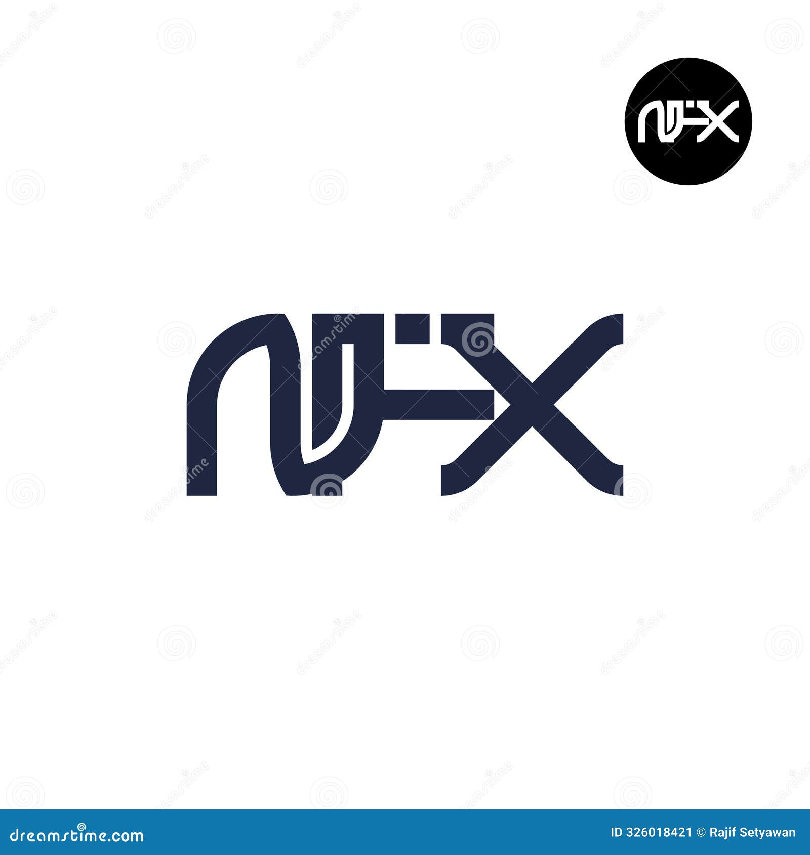 NFX Logo Letter Monogram Design Stock Vector - Illustration of venture ...