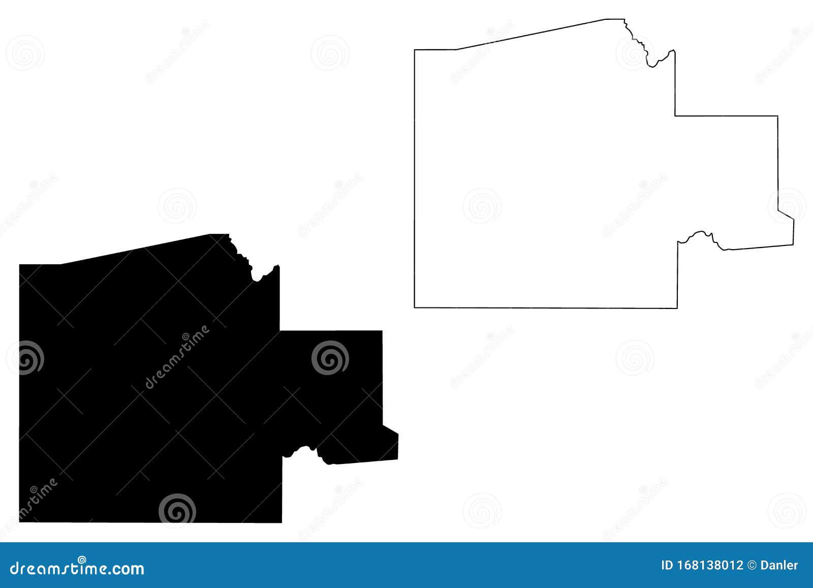 Ngamiland District Districts of Botswana, Republic of Botswana Map ...