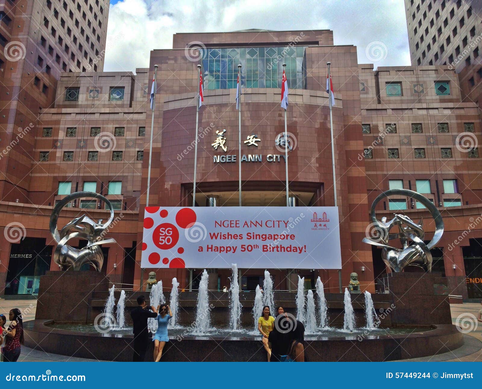 Ngee Ann City, Singapore redactionele stock afbeelding. Image of ...