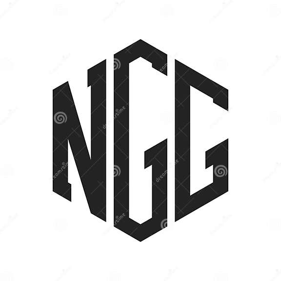 NGG Logo Design. Initial Letter NGG Monogram Logo Using Hexagon Shape ...