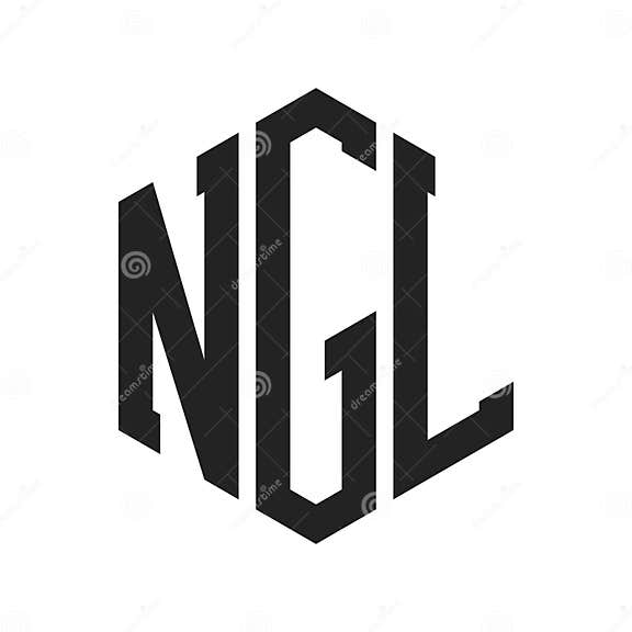 NGL Logo Design. Initial Letter NGL Monogram Logo Using Hexagon Shape ...