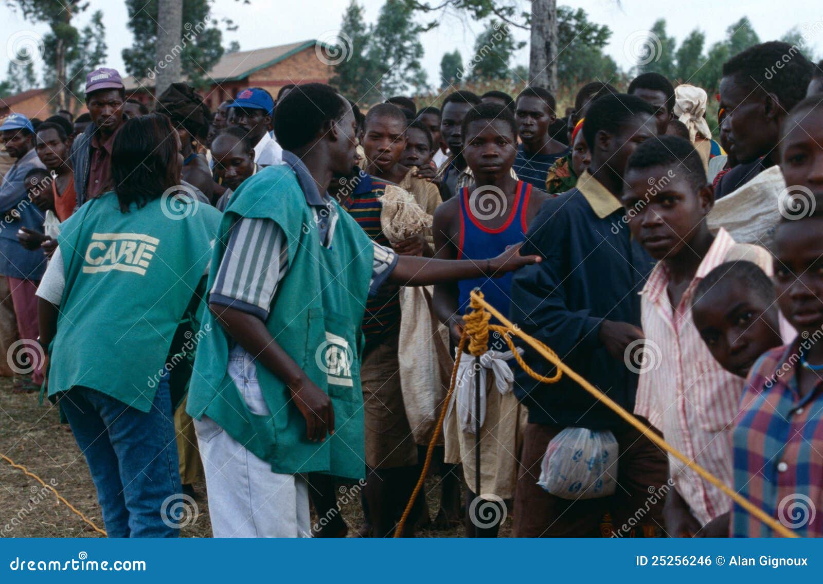 NGO CARE Workers in Burundi. Editorial Photo - Image of adults, outside ...
