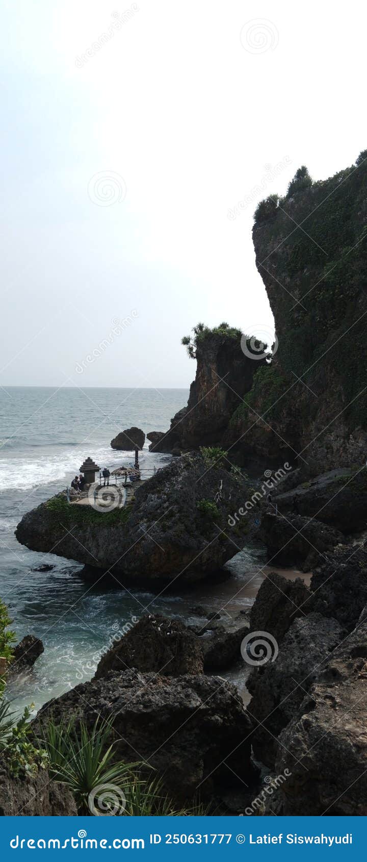 Ngobaran beach stock image. Image of ngobaran, paradise - 250631777