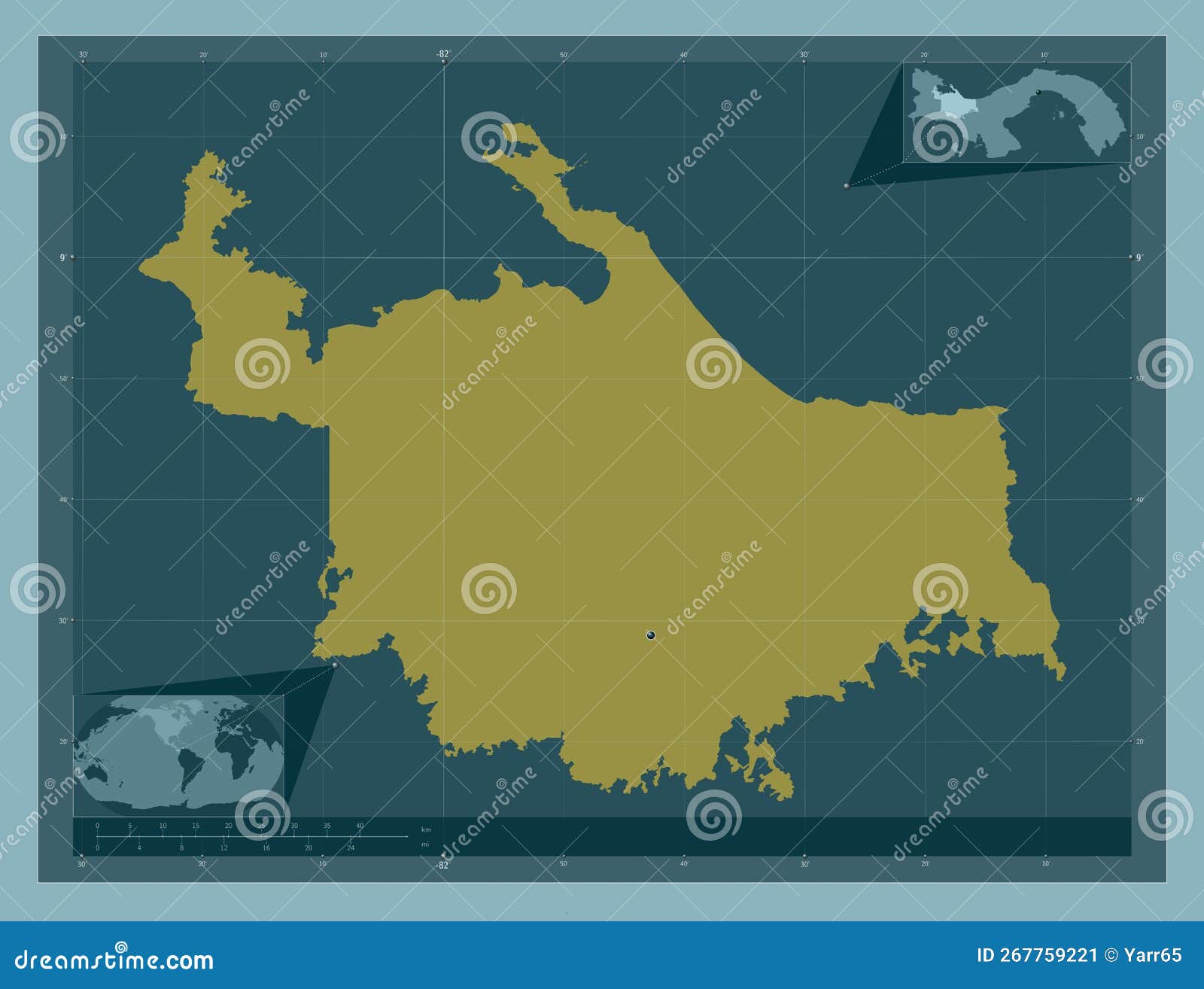 Ngobe Bugle, Panama. Solid. Capital Stock Illustration - Illustration ...
