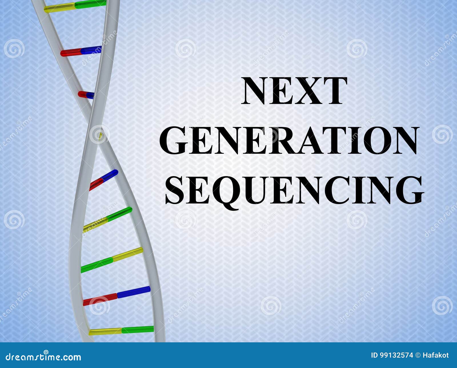 NGS - Next Generation Sequencing Concept Stock Illustration ...