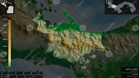 NgÃ¶be BuglÃ©, Panama - Composition. Physical Stock Illustration - Illustration of landscape ...