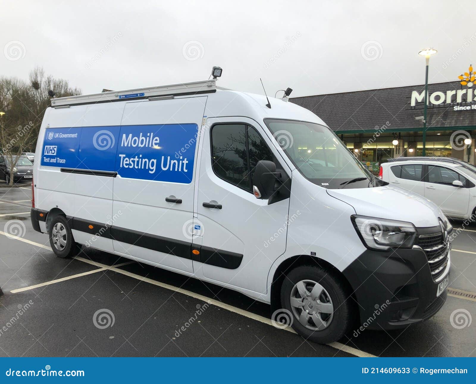 NHS Covid19 Mobile Testing Vehicle Editorial Stock Photo - Image of ...