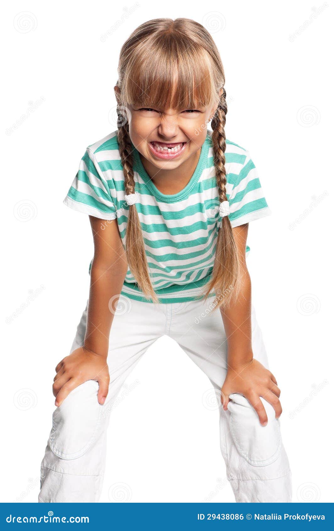 Niña enojada foto de archivo. Imagen de ocasional, rabia - 29438086