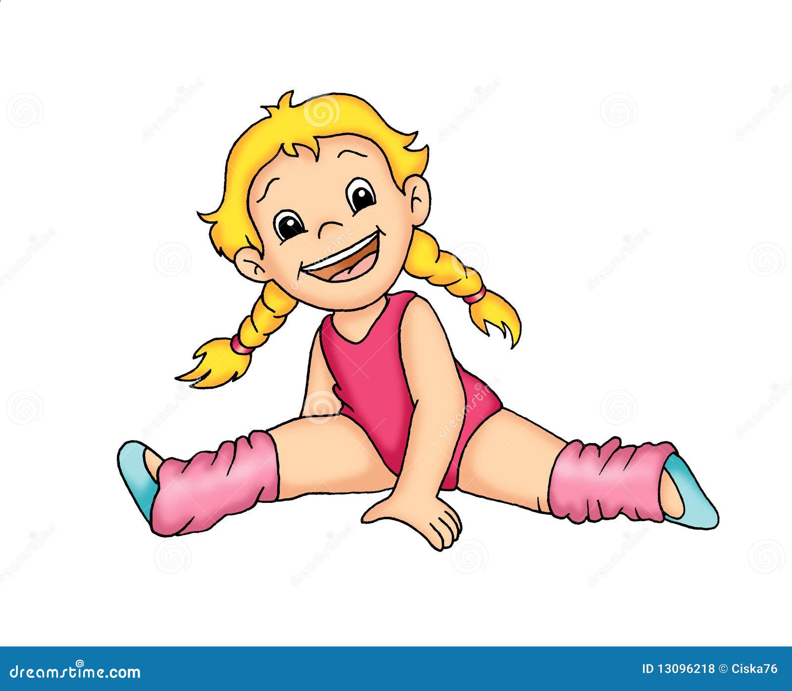 Niño y danza moderna ilustración del vector. Ilustración de moderno ...