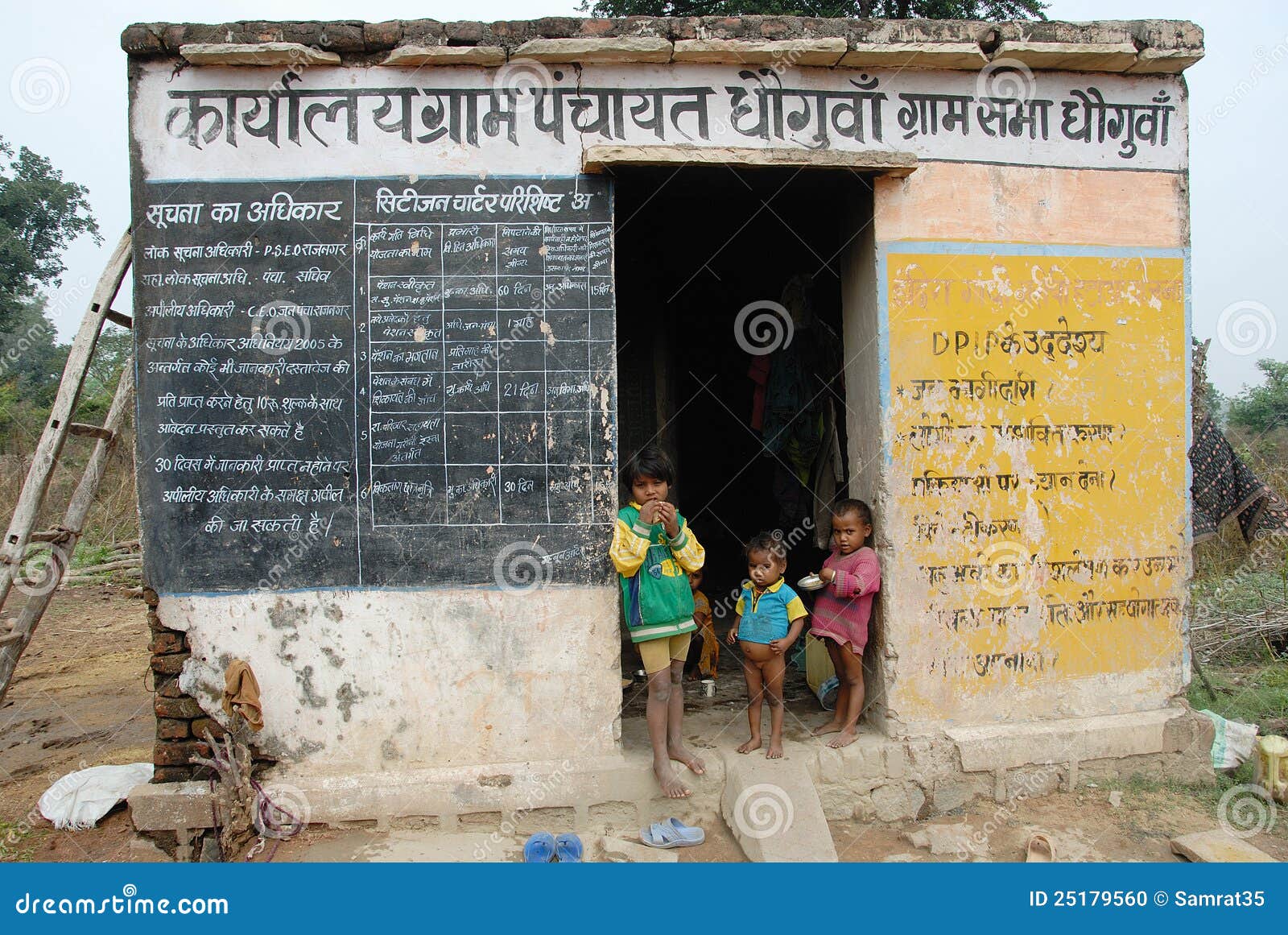 Niños pobres imagen editorial. Imagen de pobre, muchacha - 25179560