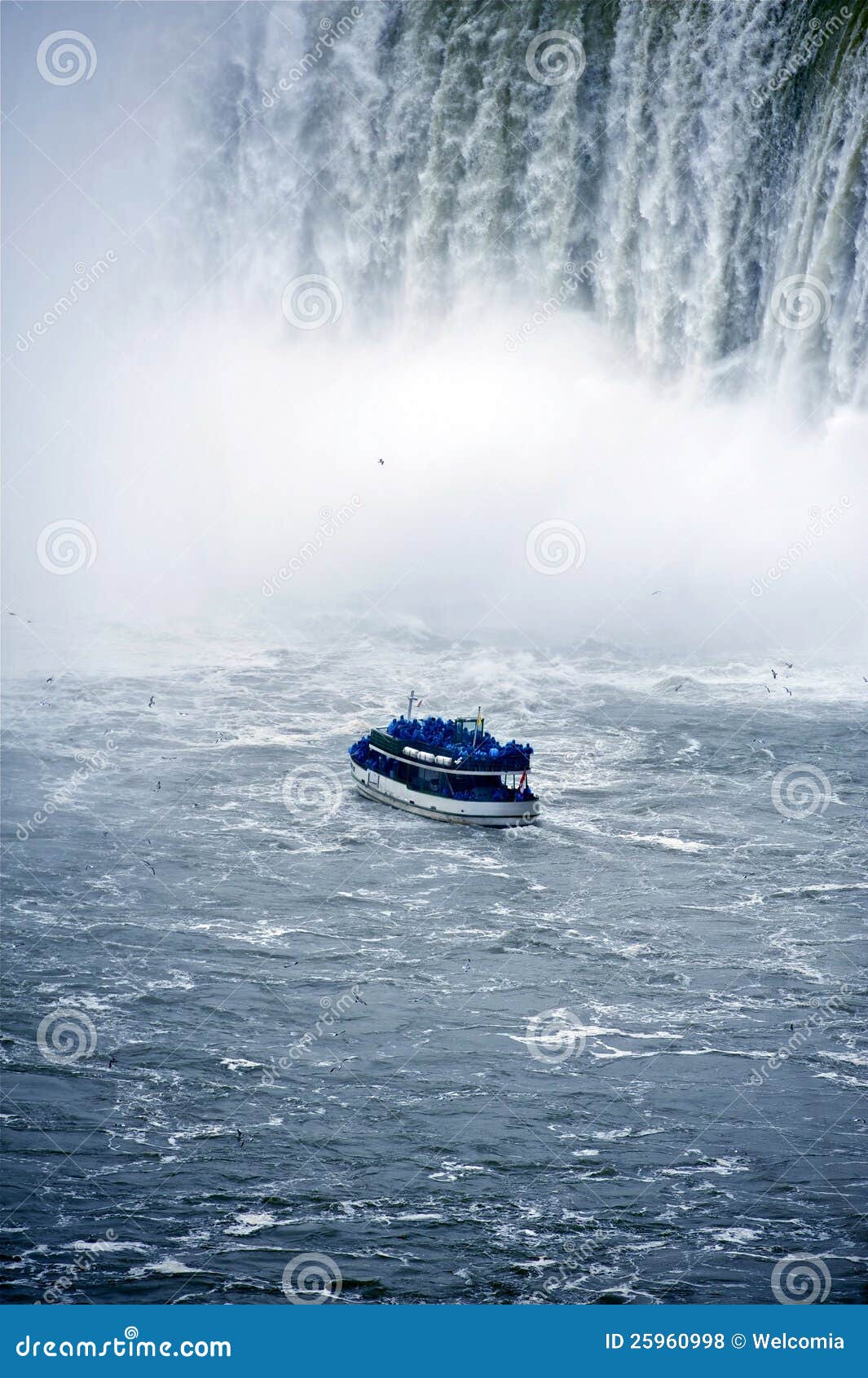 Niagara Boat Tour stock photo. Image of canada, falls - 25960998
