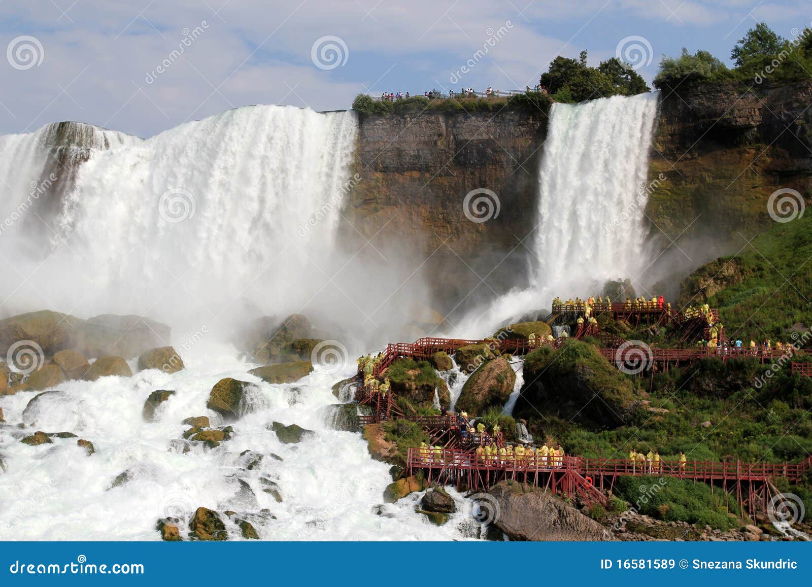 Niagara Falls stock image. Image of rocks, beautiful - 16581589