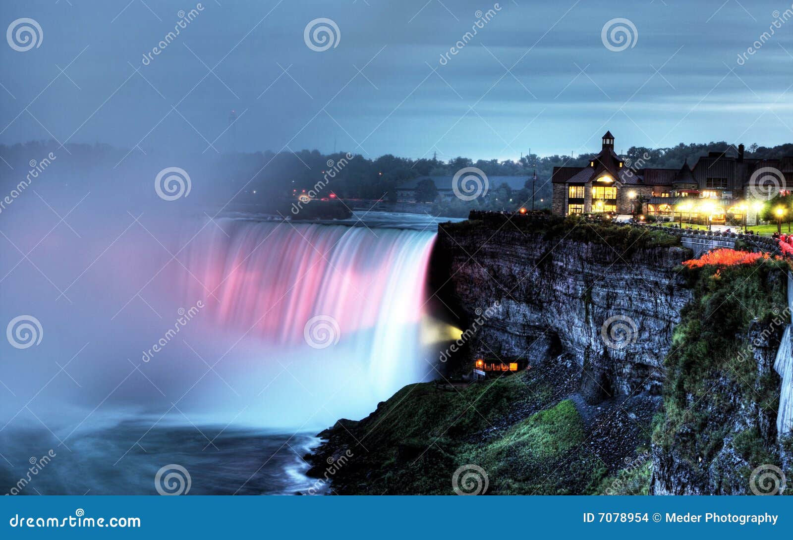 Niagara Falls stock photo. Image of moon, honeymoon, landscape - 7078954