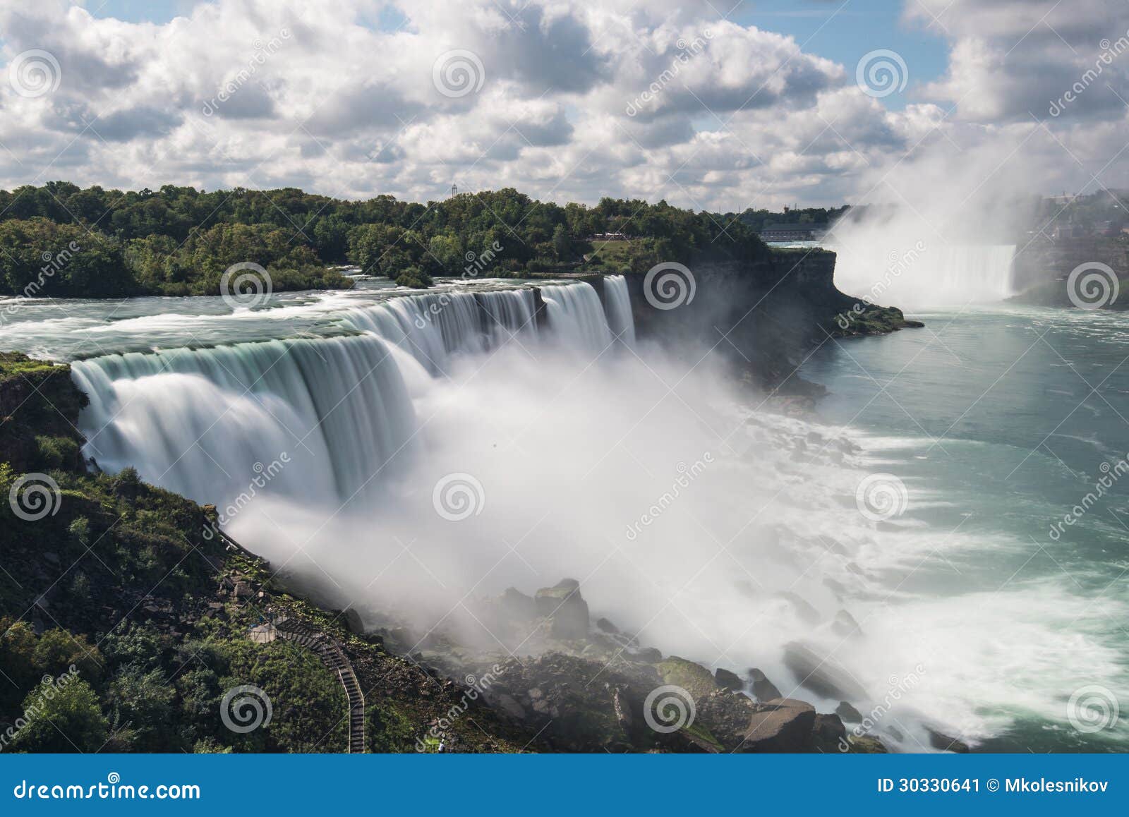 Niagara Falls Landscape View Stock Image - Image of power, park: 30330641