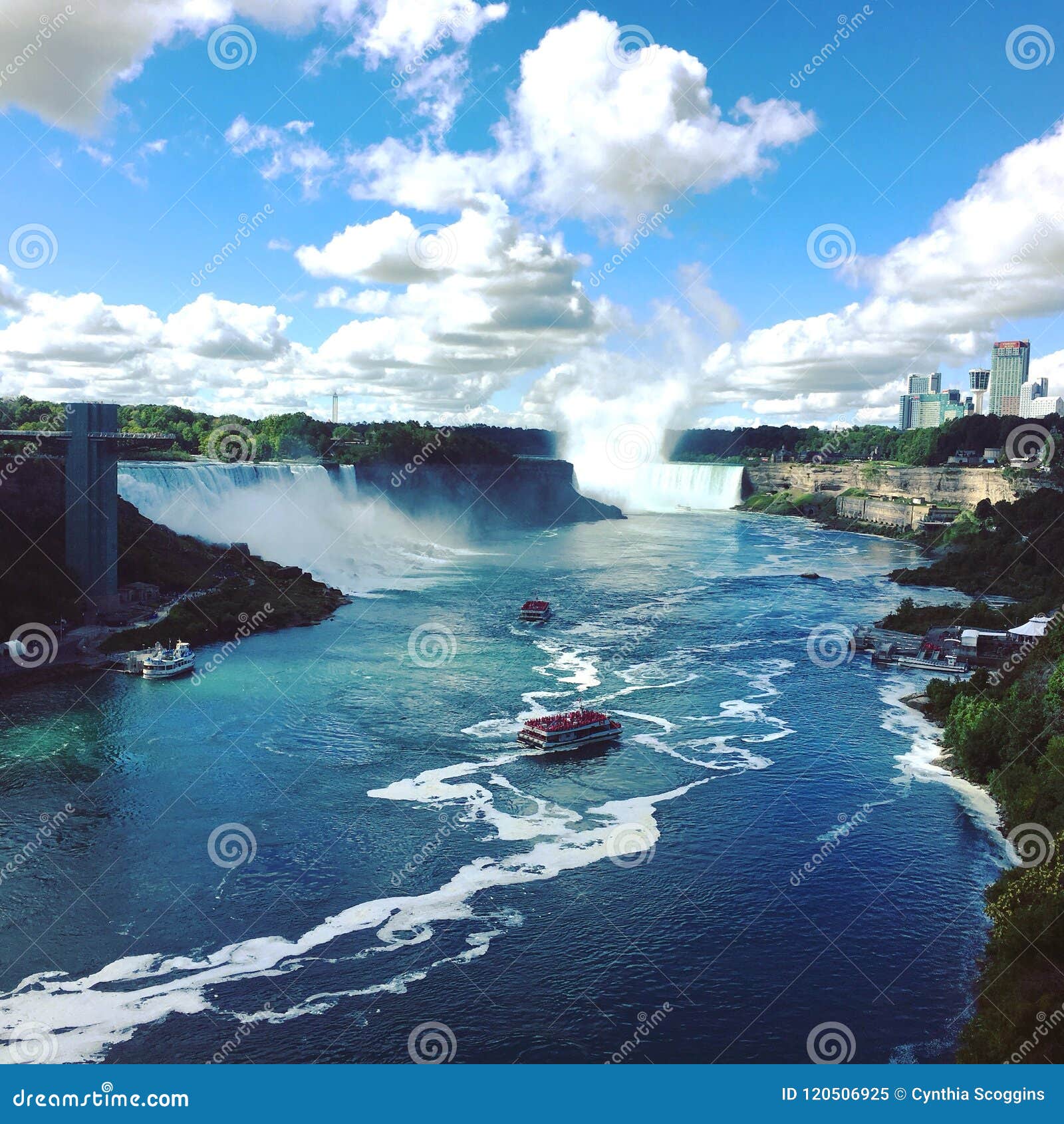 Niagara Falls Down River editorial image. Image of newyork - 120506925