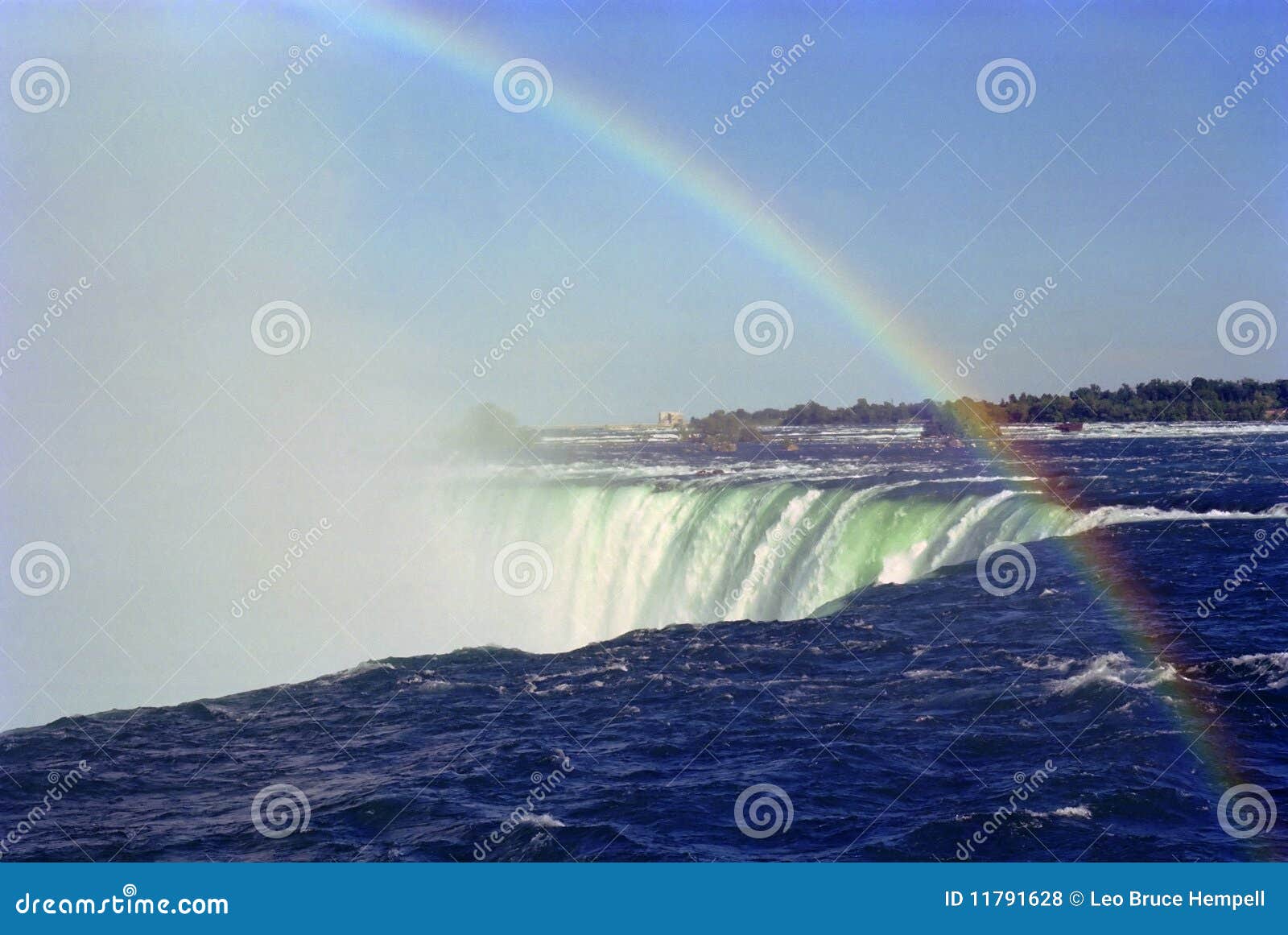 Niagara Falls Rainbow Ontario Canada Stock Photo - Image of rainbow ...