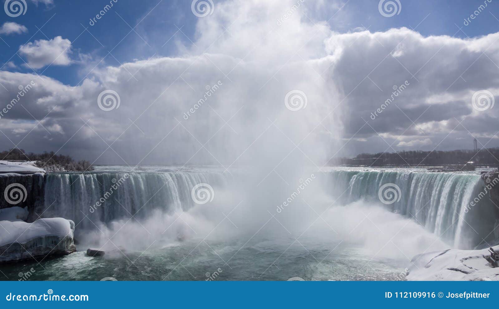 Niagara Falls in the Spring Stock Photo - Image of fall, landscape ...
