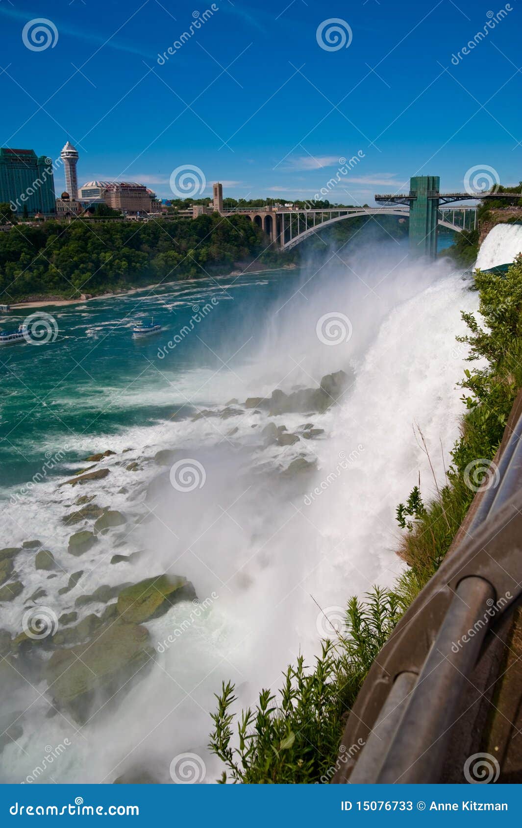Niagara Falls State Park stock image. Image of landmark - 15076733
