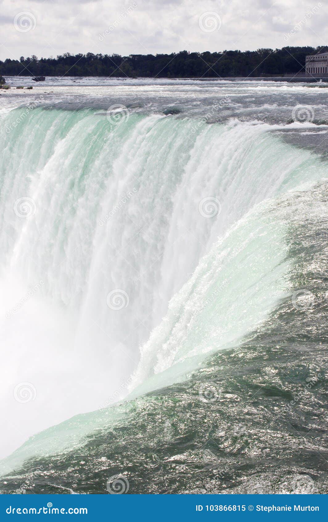 Niagara Falls Top Edge stock image. Image of close, falls - 103866815