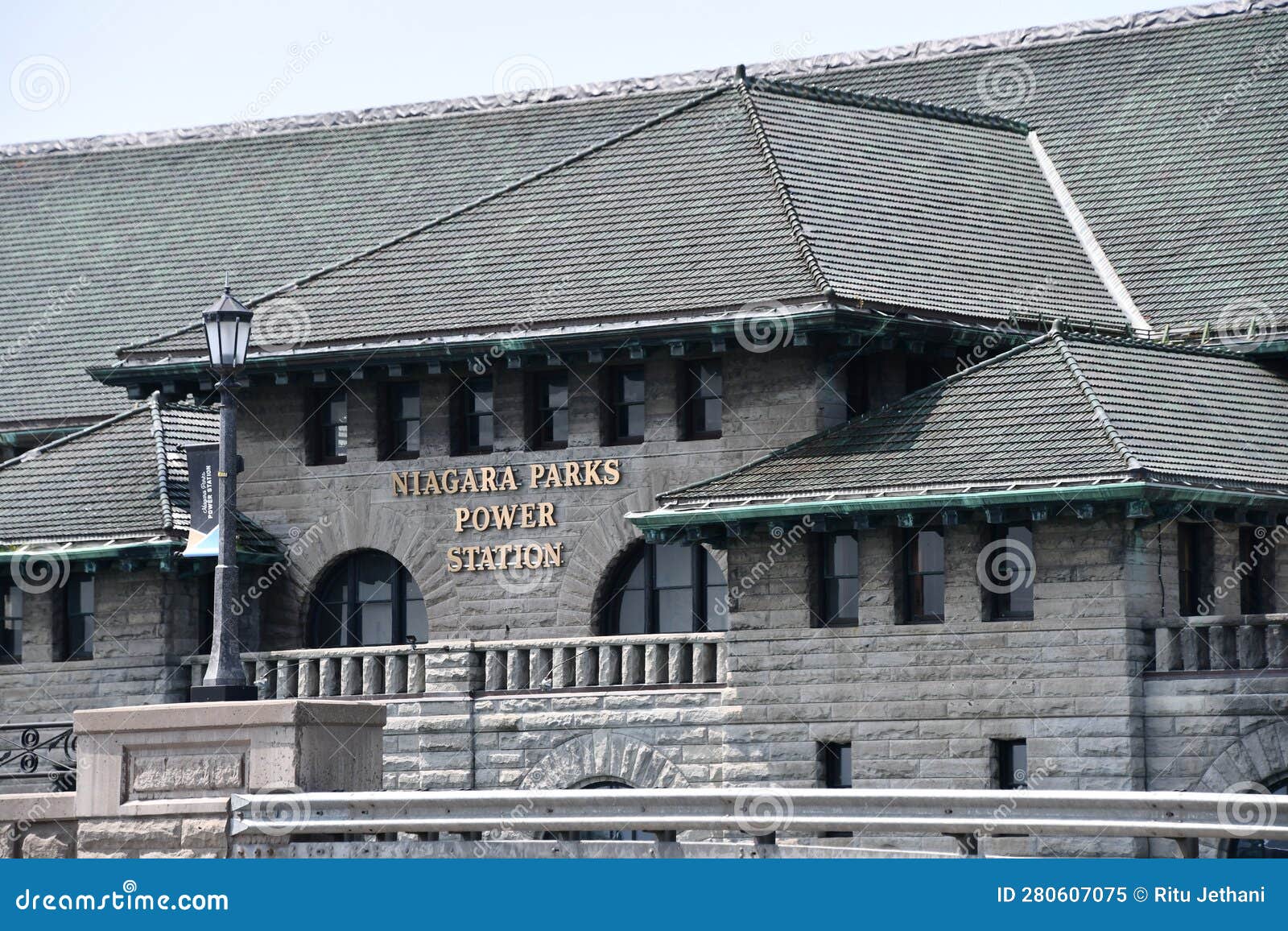 Niagara Parks Power Station in Ontario, Canada Stock Image - Image of ...