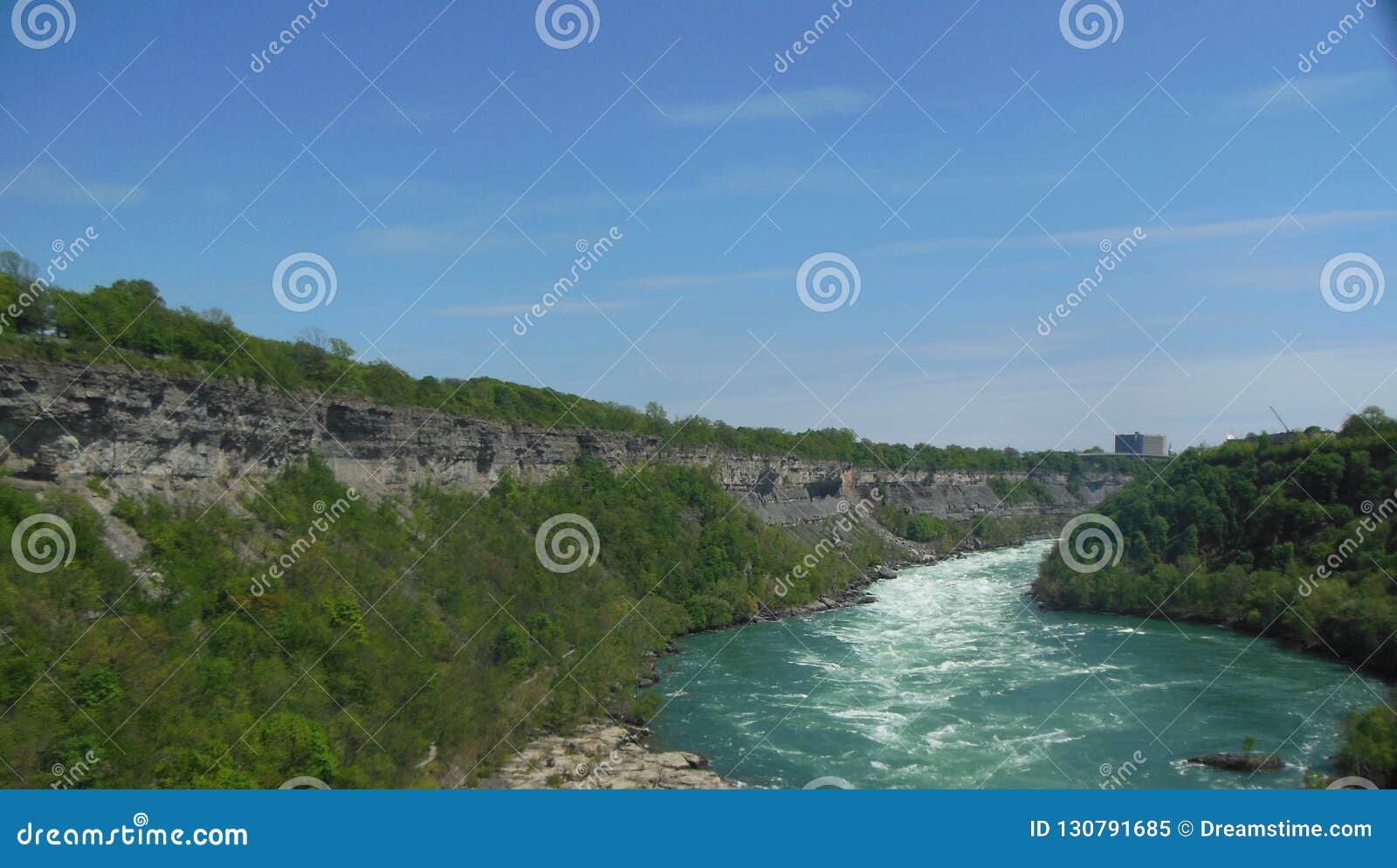 Niagara River Class 6 Rapids Stock Image - Image of canada, river ...