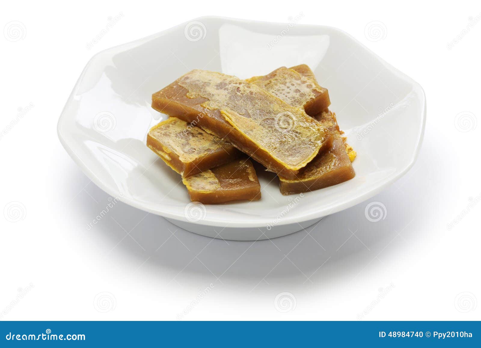 Nian Gao, Chinese New Year Rice Cake Stock Photo - Image of pudding ...