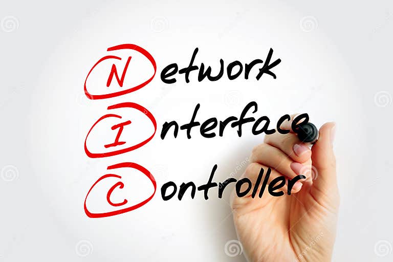 Nic Network Interface Controller Is A Computer Hardware Component