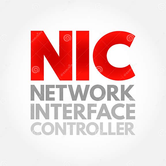 NIC - Network Interface Controller is a Computer Hardware Component that Connects a Computer To ...