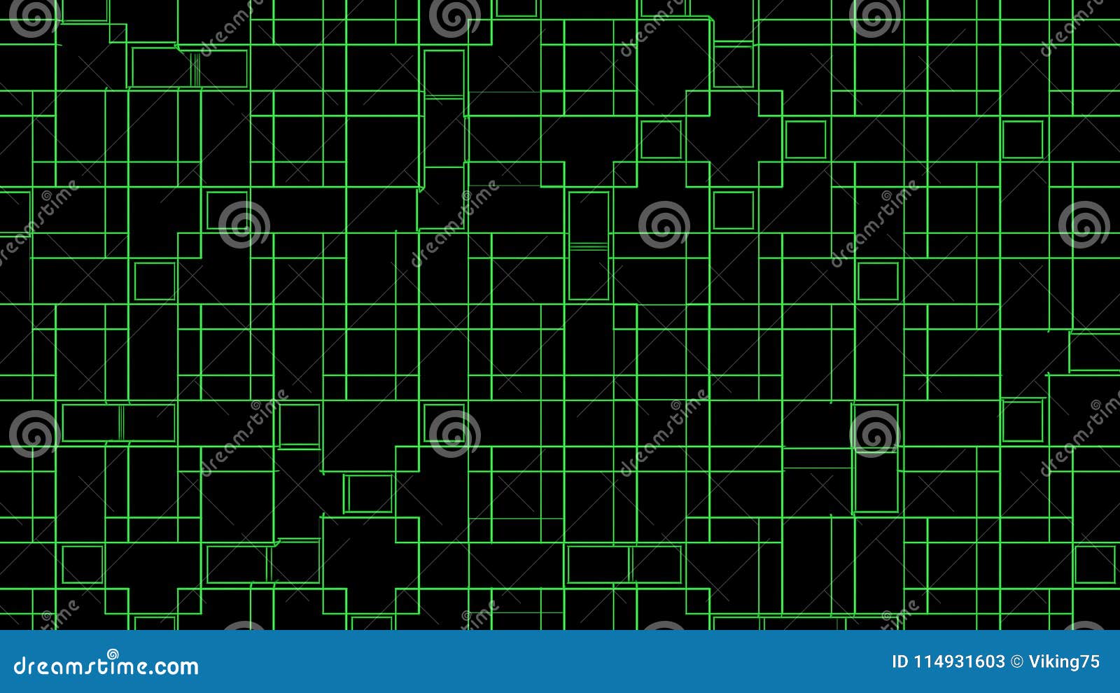 Abstract Futuristic Grid Background 3d Render Stock Illustration ...