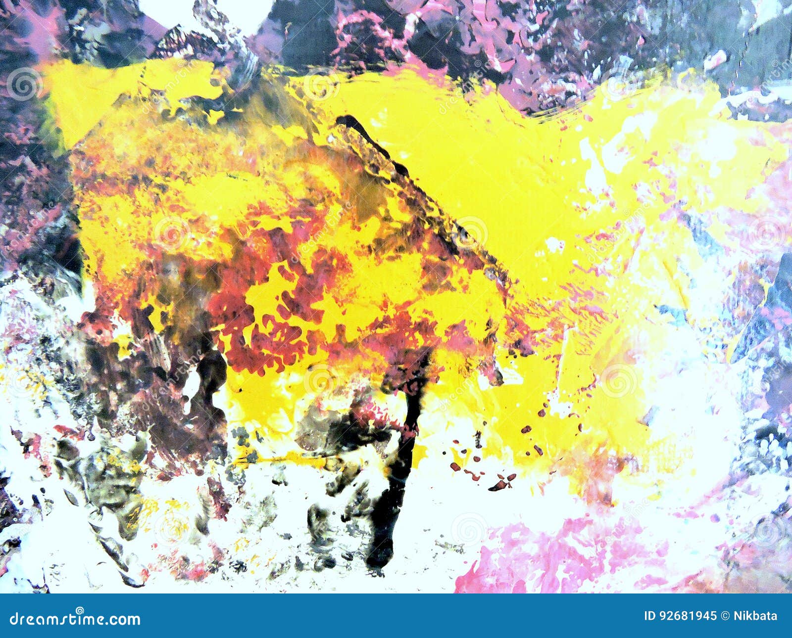 Nice Abstract Multicolor Background or Pattern Stock Image - Image of ...