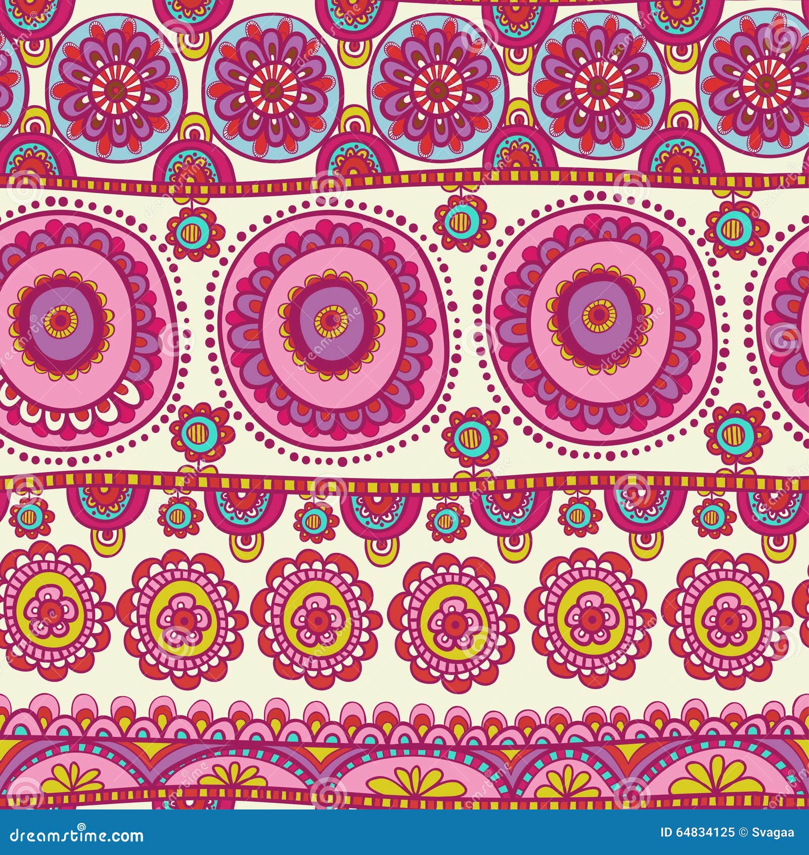 Nice Abstract Seamless Pattern. Stock Illustration - Illustration of ...