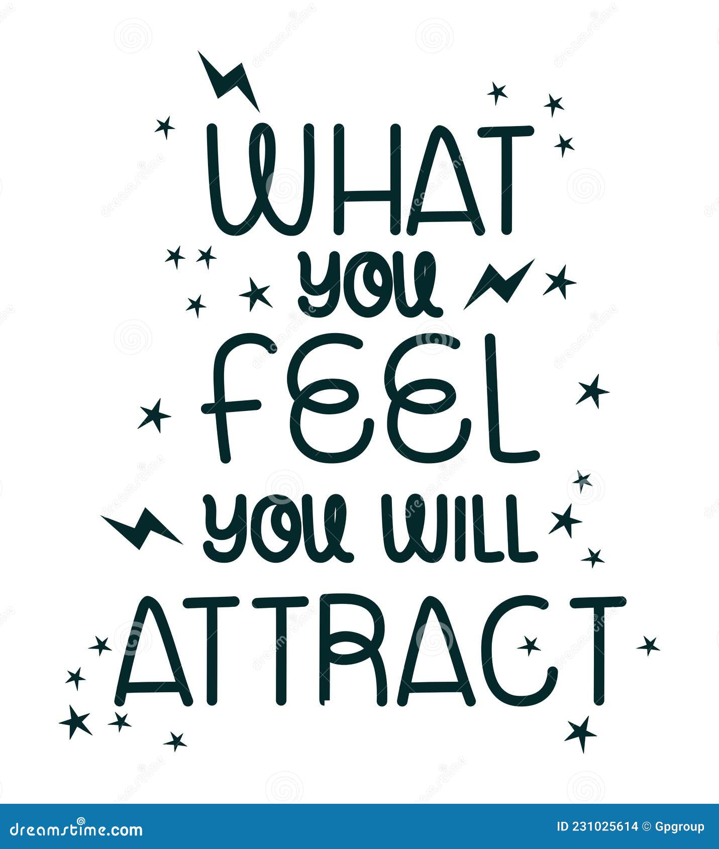 Affirmation Illustration I Am Becoming More Confident Hand Drawn Vector ...