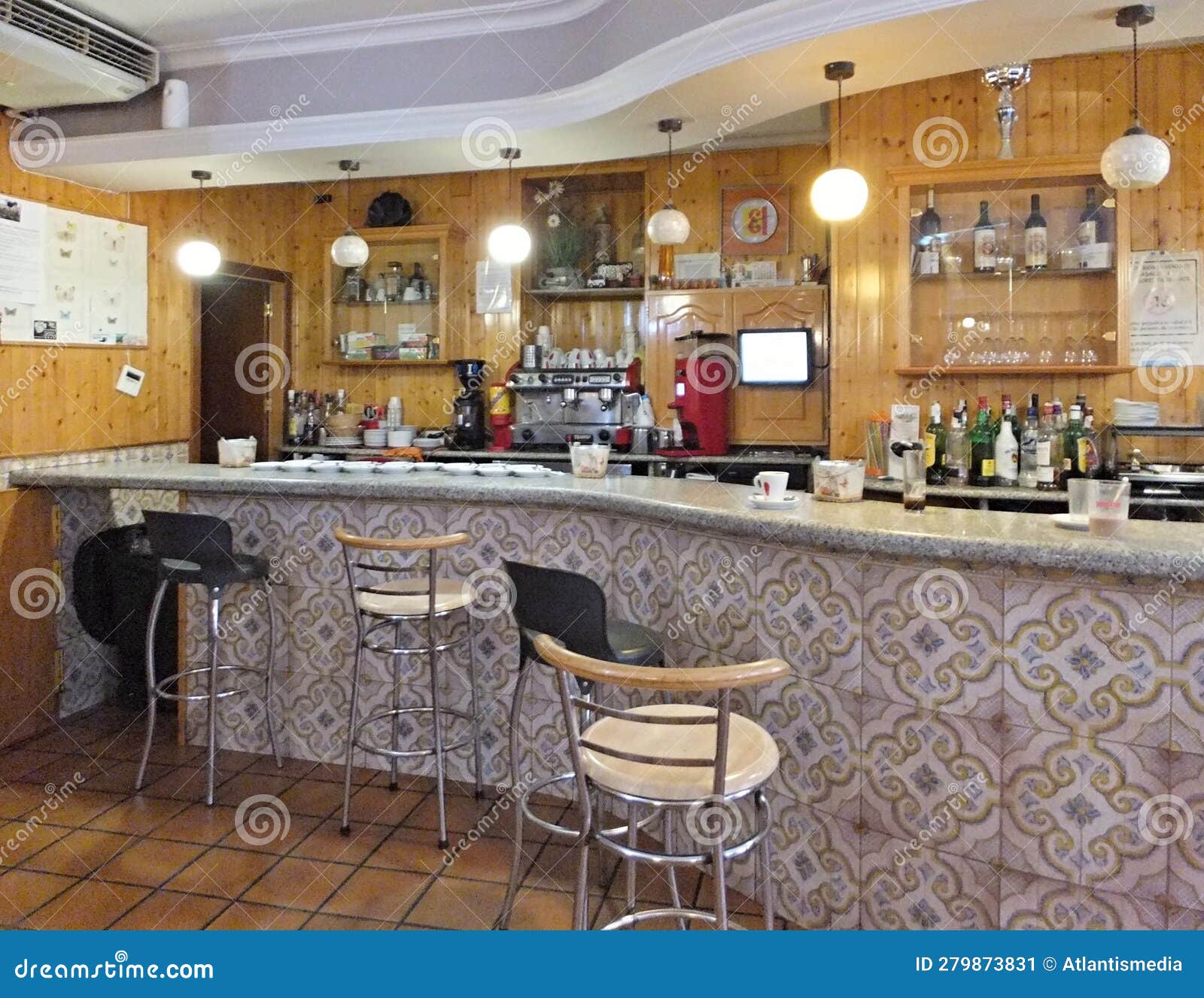 Typical, Traditional Bar in Spain Editorial Photo - Image of ambiance ...