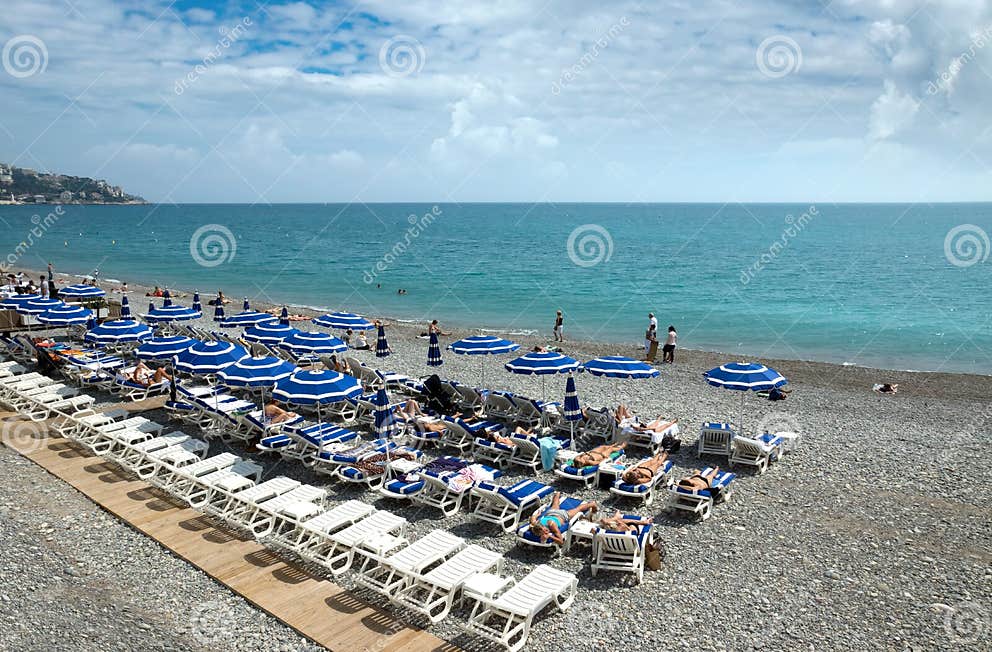 Nice - Angel bay editorial photography. Image of cityscape - 37518757