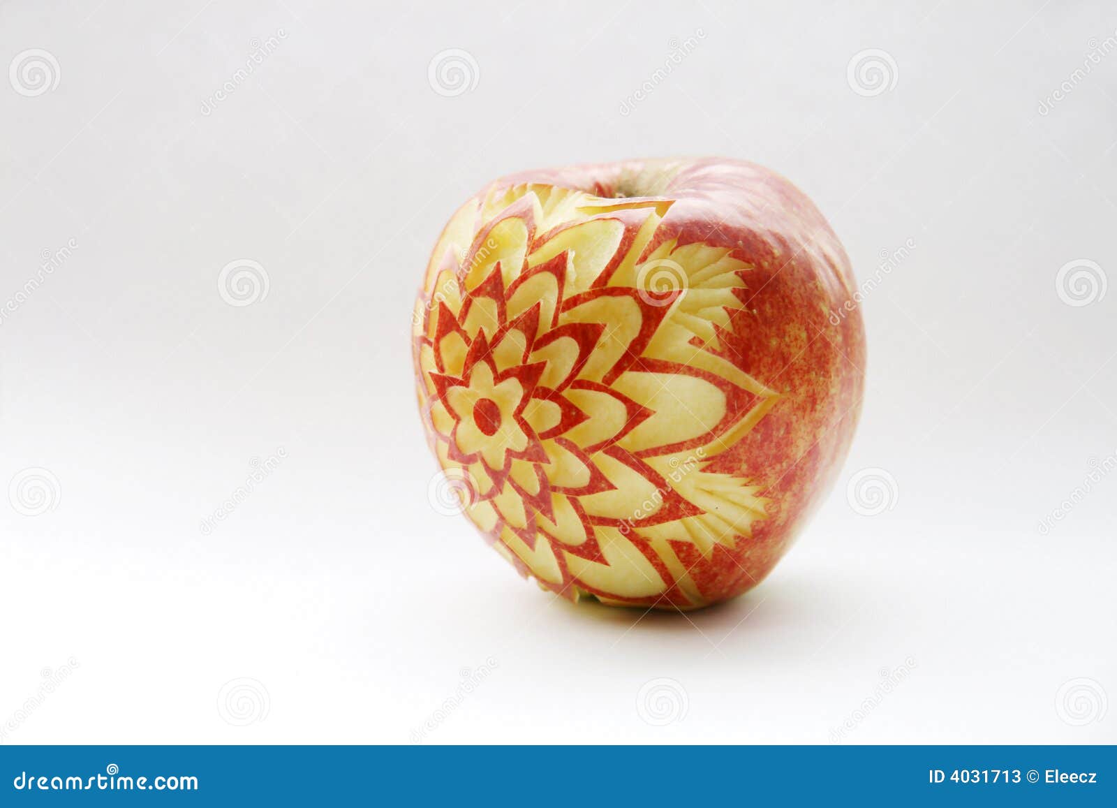 Nice apple stock image. Image of fruit, vitamin, fresh - 4031713