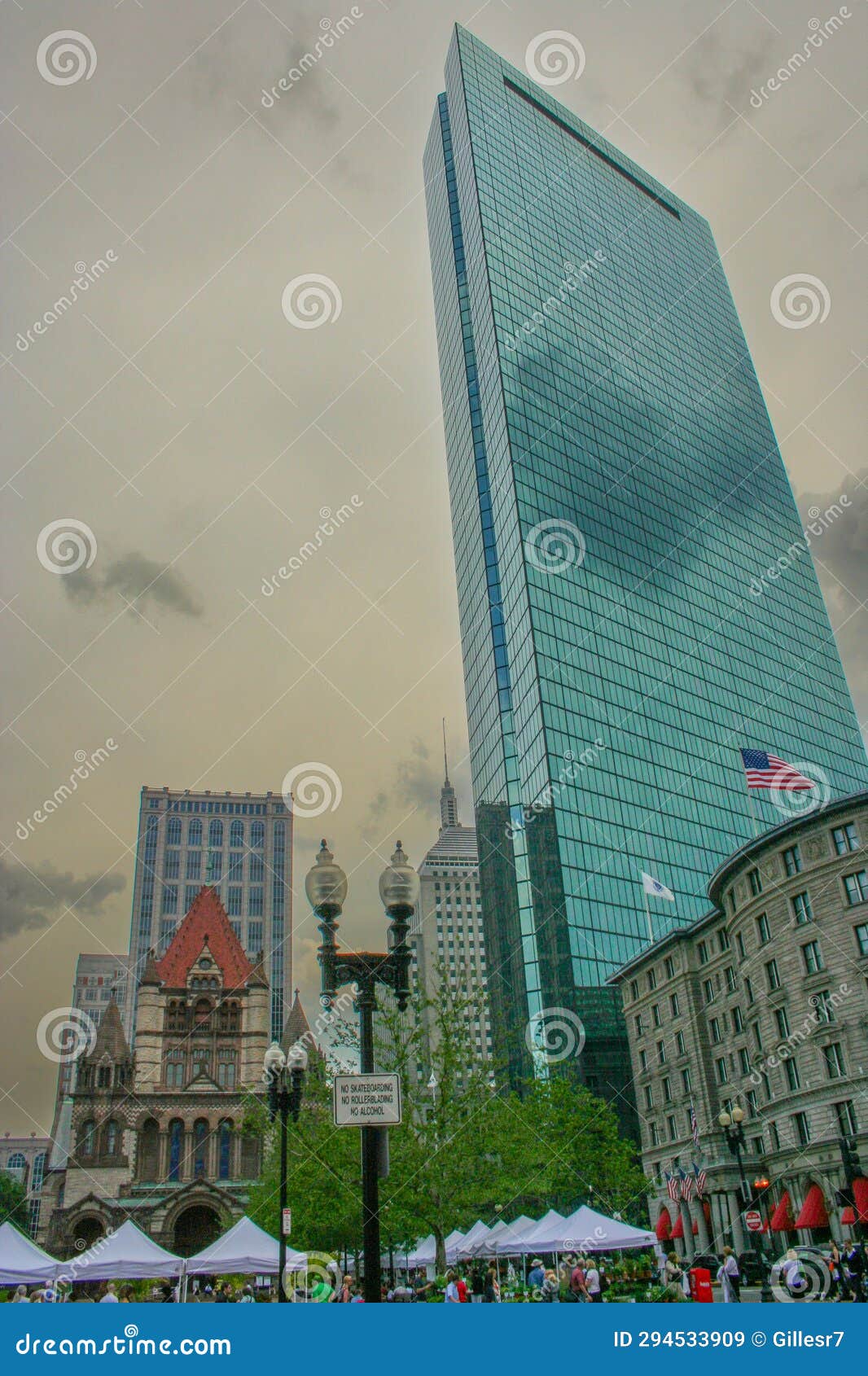 Nice Architectural View in the City of Boston Editorial Stock Image ...