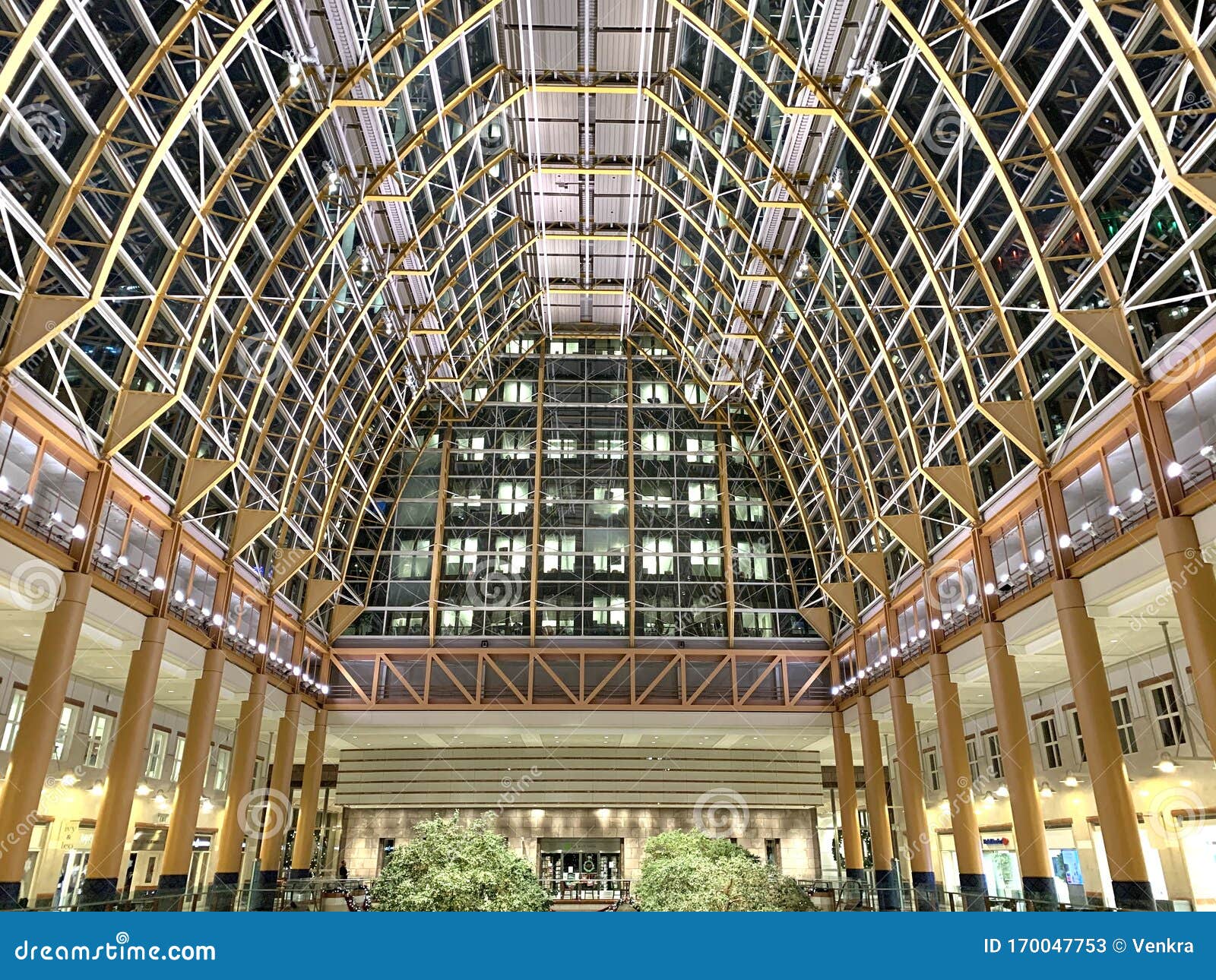 Nice Artistic Indoor Arch on a Building Stock Image - Image of details ...