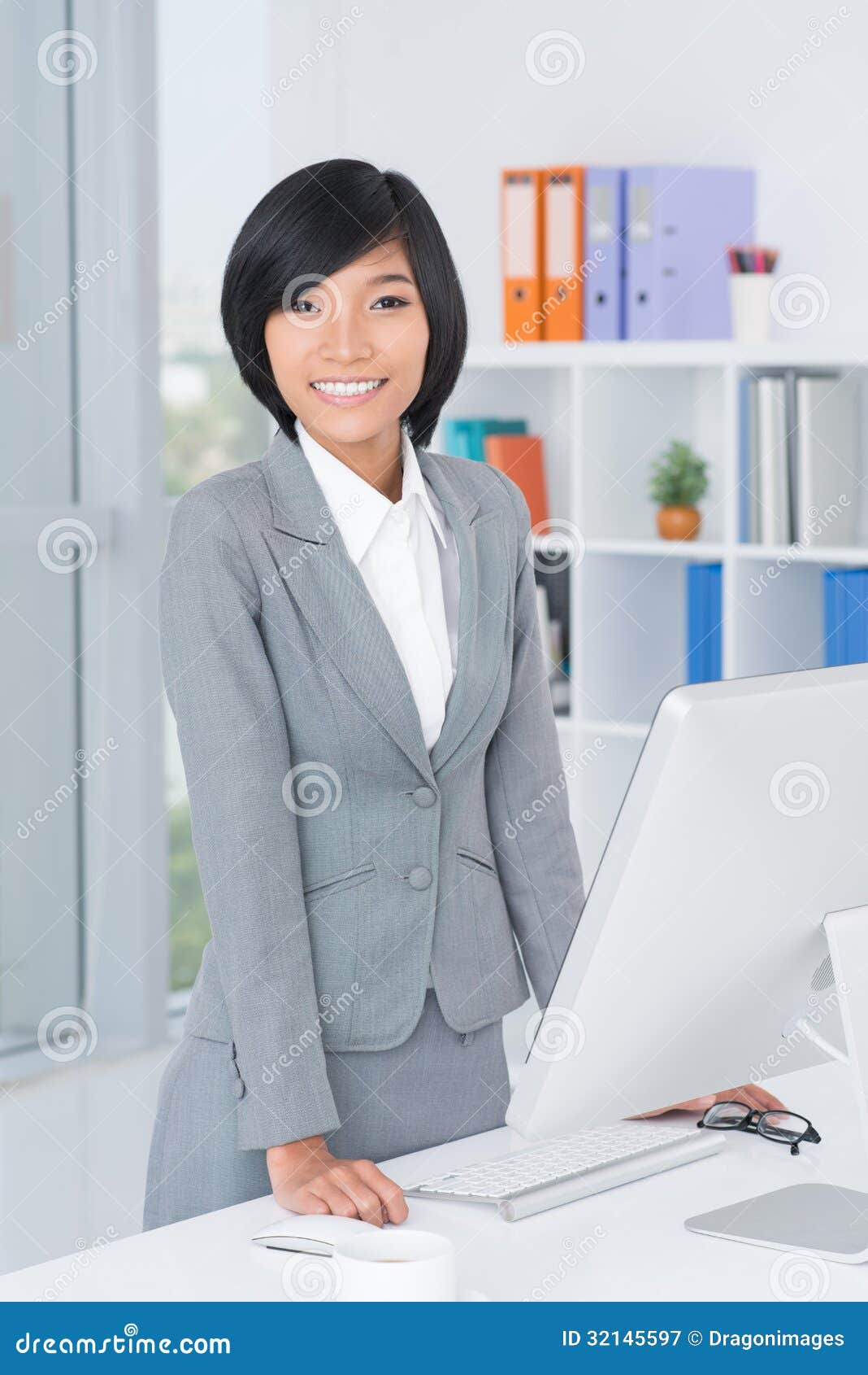Nice assistant stock image. Image of intern, corporate - 32145597
