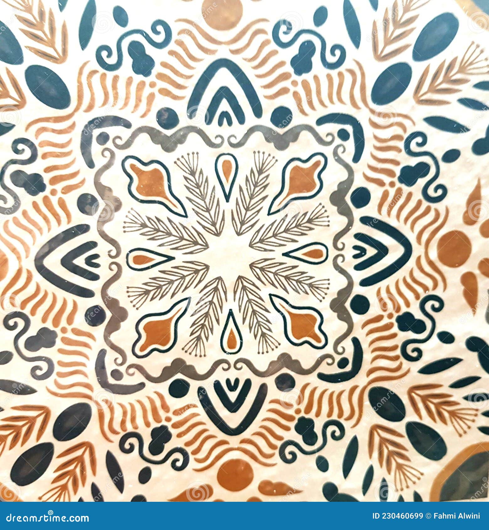 Nice and Attractive Abstract Wall Wallpaper Stock Illustration ...