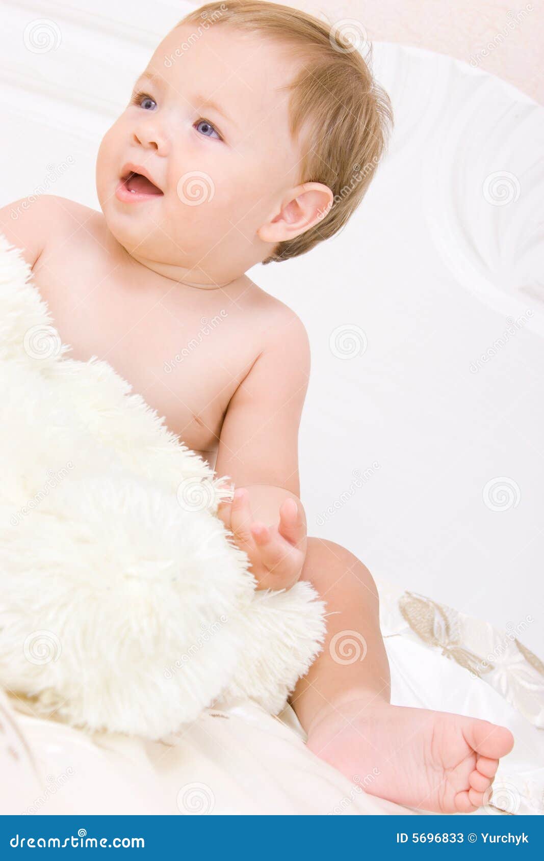 Nice baby portrait stock image. Image of lovely, funny - 5696833
