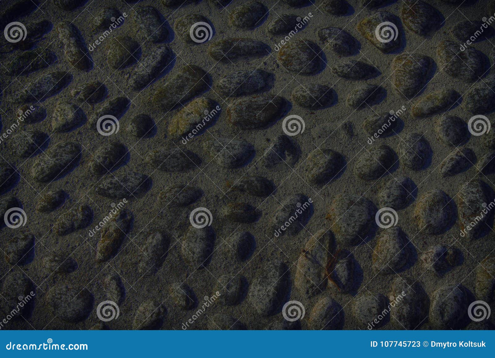Nice Background Image of Pebbles, Round Rocks Texture Stock Image ...