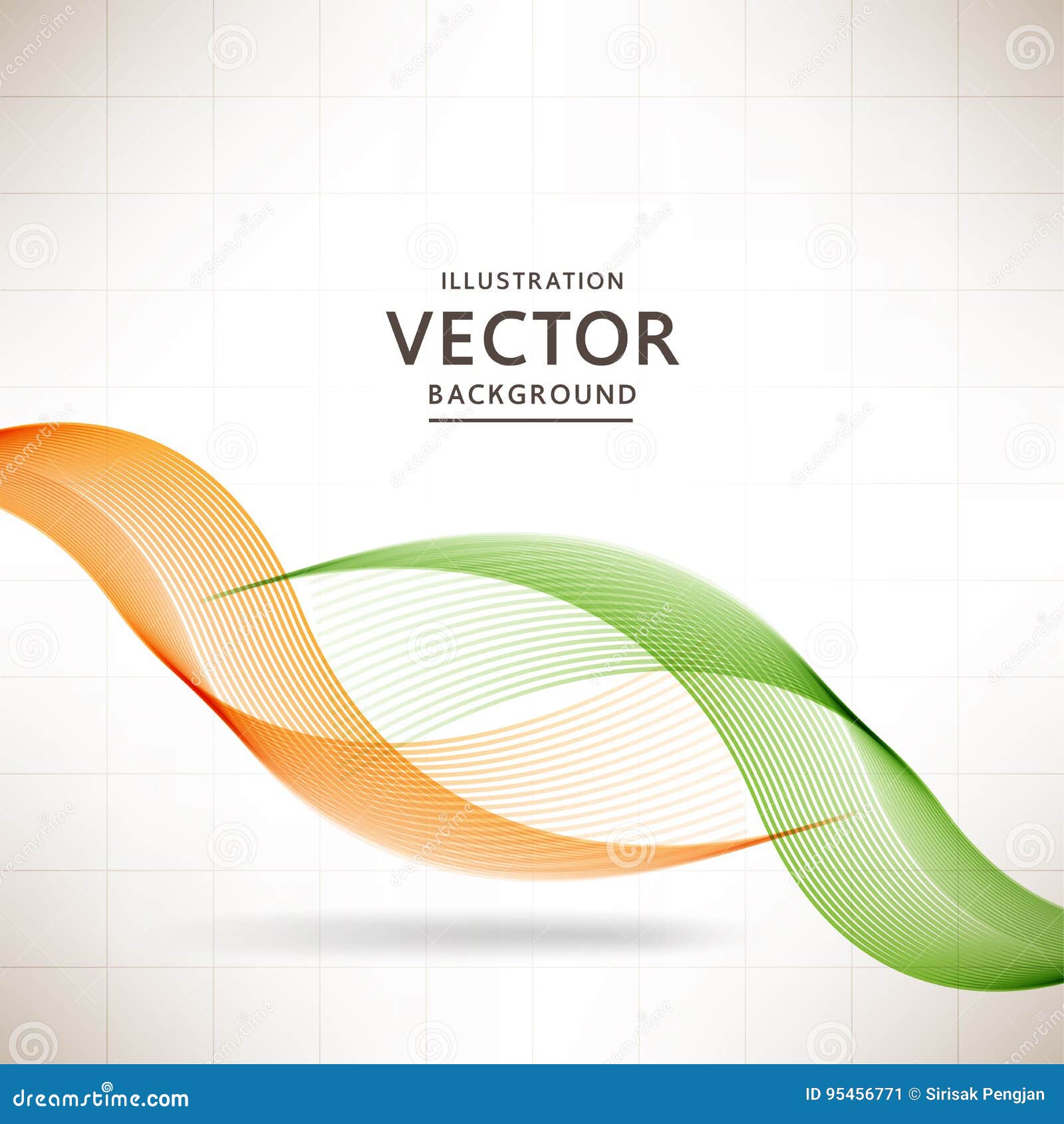 Nice Background With Beautiful Gradation Waves In Blue Green, Abstract ...